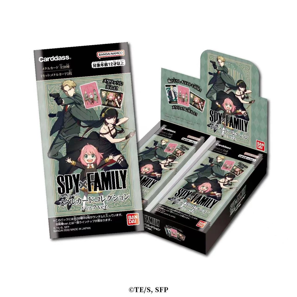 (M120) Pack ảnh thẻ SPY X FAMILY set card gacha nhân phẩm anime chibi ...