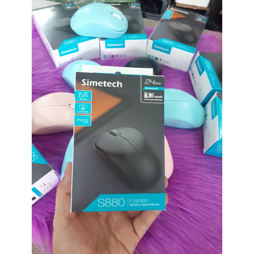 Chuột vi tính không dây Simetech S880 | Shopee Việt Nam