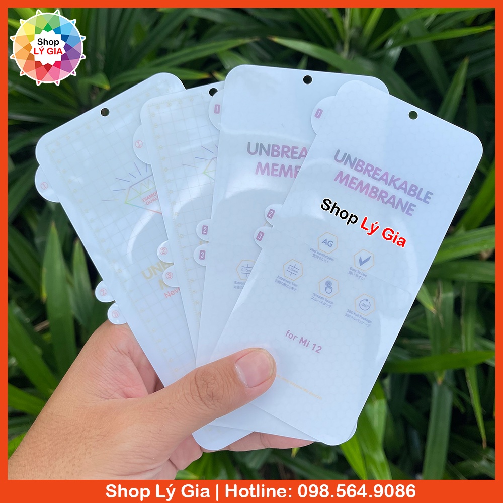 Miếng dán PPF nhám / trong suốt cho Xiaomi Mi 12 Pro/ Mi 12/ Mi 12X ...