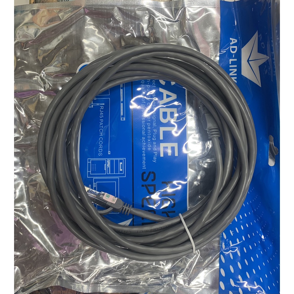 Cáp mạng Cat 5E/6E AD -LINK 1M/2M/3M/5M tặng 2 đầu bấm | Shopee Việt Nam