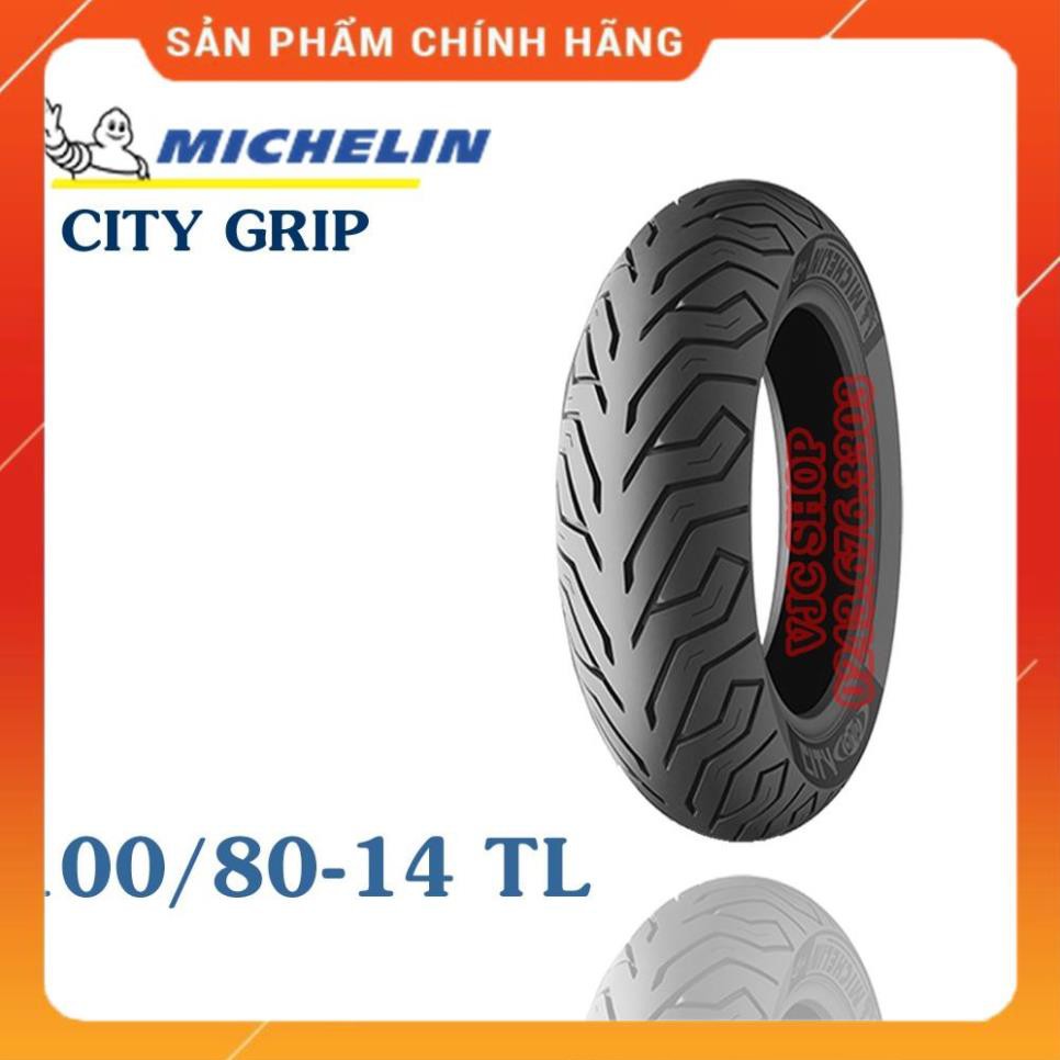 Vỏ ( Lốp ) xe Michelin City Grip 100/80-14 TL/TT Thái Lan _ Lốp Trung Thành | Shopee Việt Nam