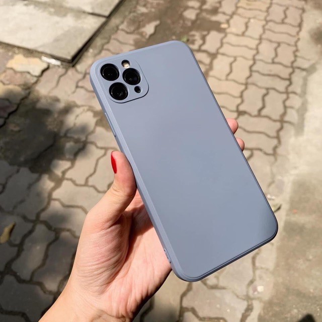 Ốp viên vuông cao su ip12/ ip12 pro/ ip12 pro max | Shopee Việt Nam