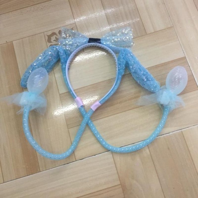 Bờm trung thu tai thỏ phát sáng(có tai bóp) | Shopee Việt Nam