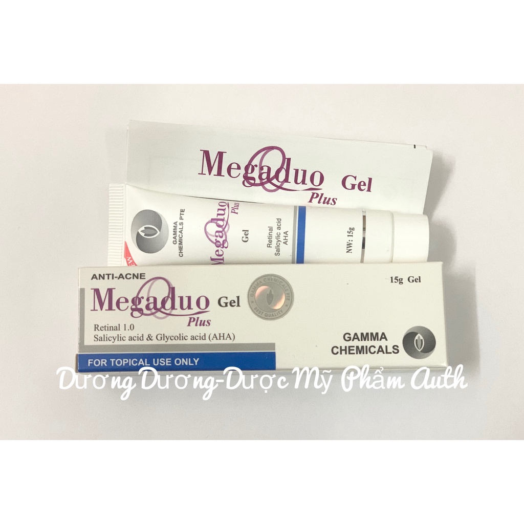 Gel ngừa mụn, giảm thâm Megaduo và Megaduo Plus 15g chính hãng | Shopee ...