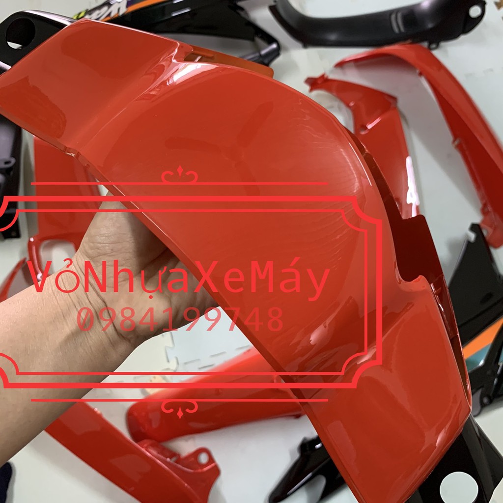 Bộ nhựa xe wave 110 - dàn áo xe wave ZX -wave alpha 110 -wave thái ...