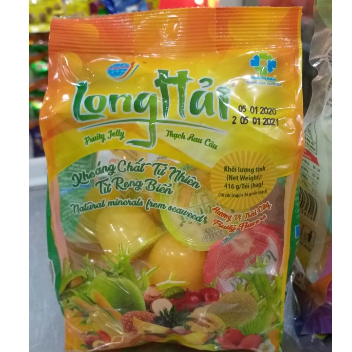 Thạch Rau Câu Long Hải gói 416g/910g/500g | Shopee Việt Nam