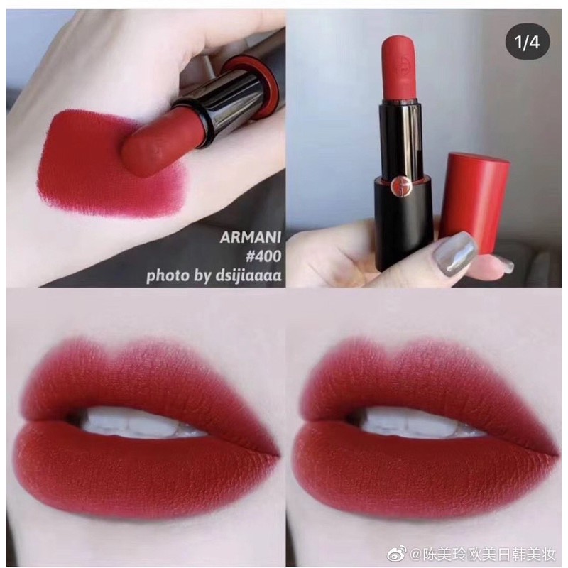 💋𝗦𝗢𝗡 𝗧𝗛𝗢̉𝗜 𝗚𝗜𝗢𝗥𝗚𝗜𝗢 MATTE 𝗔𝗥𝗠𝗔𝗡𝗜 𝟰𝟬𝟬/201/301/401: Đ𝗼̉ 𝗥𝘂𝗯𝘆 | Shopee Việt Nam
