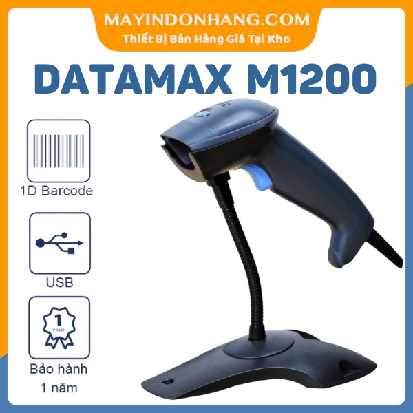 Máy quét mã vạch cầm tay DATAMAX M1200 / Syble 2055A có dây - Súng scan ...