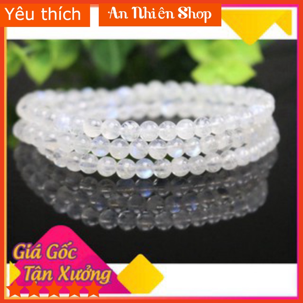 Vòng tay phong thủy chập 3 Moonstone | Shopee Việt Nam
