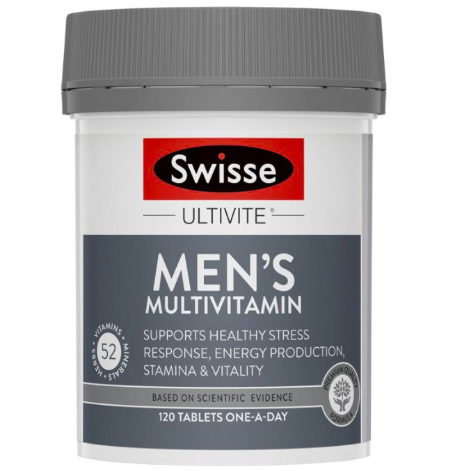 Swisse Men's Ultivite Multivitamin 120 Tablets | Shopee Việt Nam