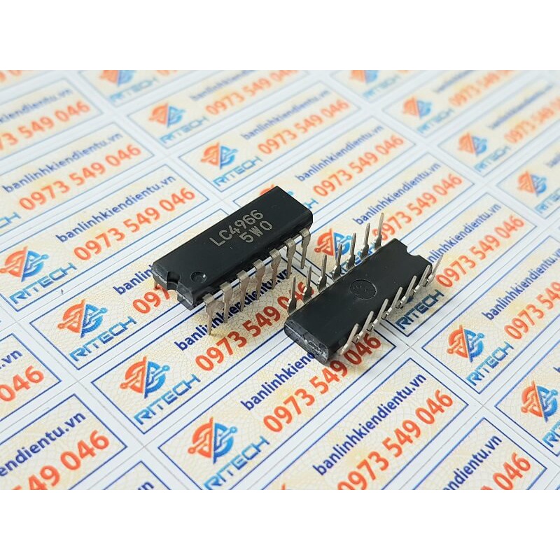 [Combo 3 con] LC4966 Quad Bilateral Switch IC DIP-14 | Shopee Việt Nam