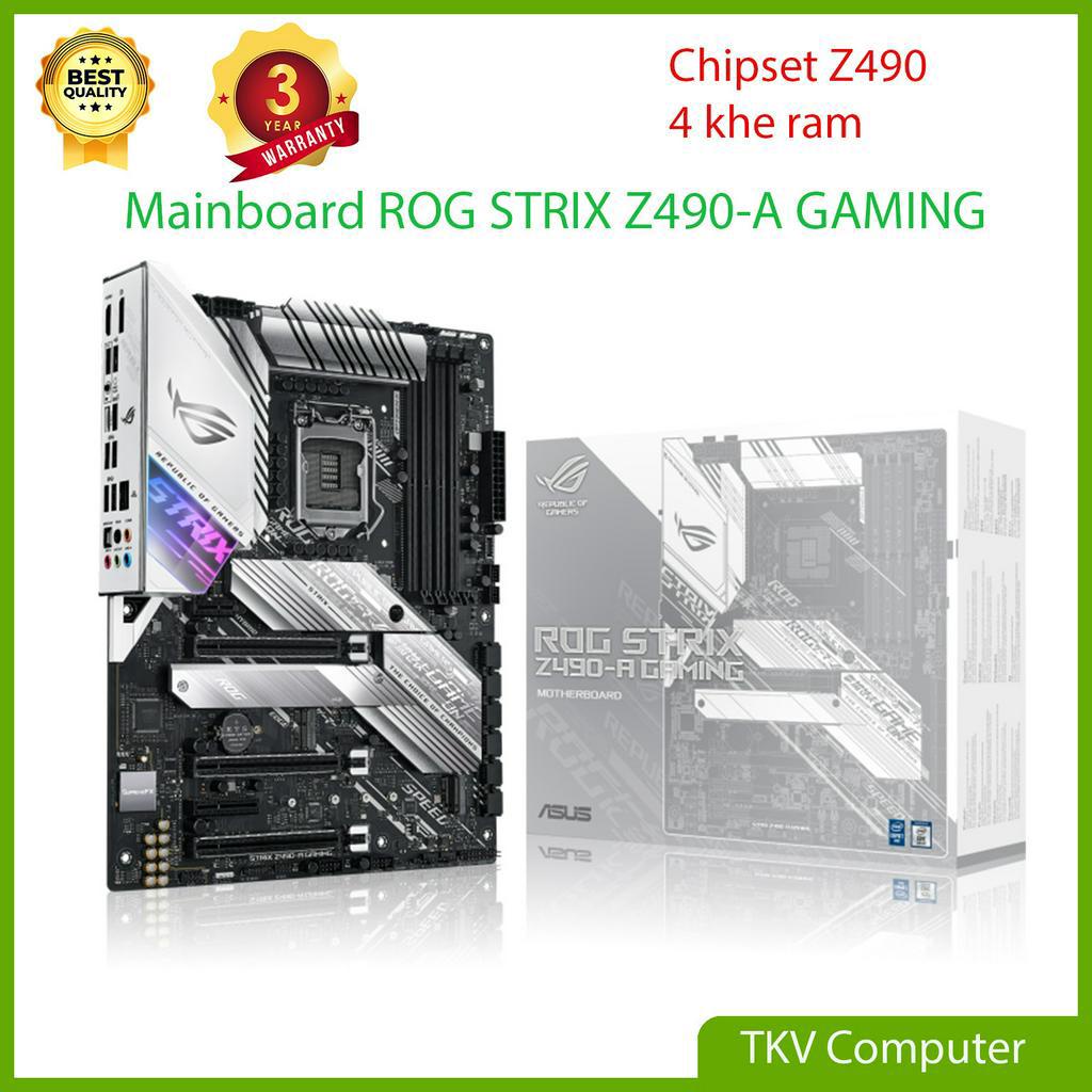 Mainboard Asus Rog Strix Z490-A Gaming - Bo mạch chủ Asus Rog Strix ...