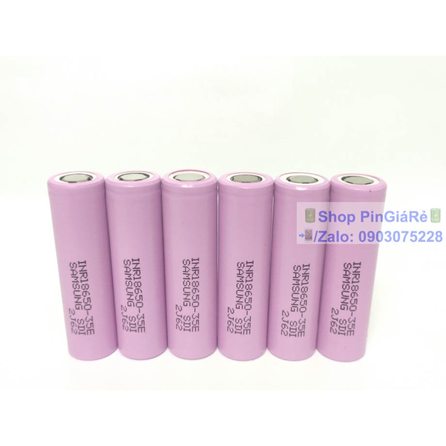 Pin 18650 Samsung 35E 3500mah xã 10A | Shopee Việt Nam