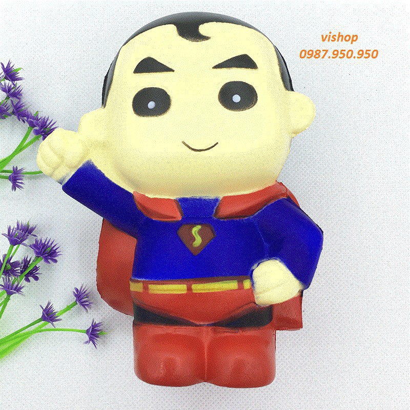 SquiShy SIÊU NHÂN SUPERMAN | Shopee Việt Nam