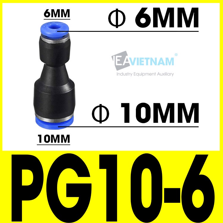 Đầu nối nhanh chuyển đổi PG PG6-4 PG8-6 PG10-8 PG12-10 PG8-4 PG10-6 ...