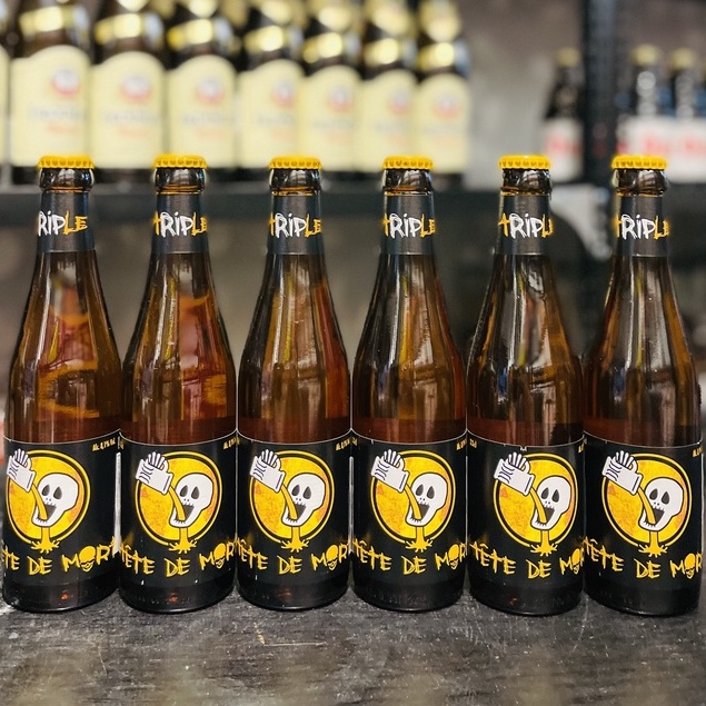 Bia Bỉ Tete de Mort Triple 8.1% - Chai 330ml | Shopee Việt Nam
