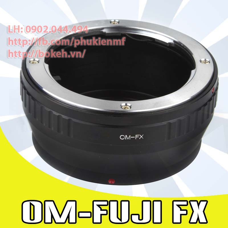 OM-FX Ngàm chuyển mount cho lens Olympus OM sang body Fujifilm X ( OM-Fujifilm FX ) | Shopee ...