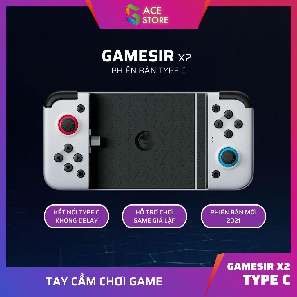 Gamesir X2 Type C | Tay cầm chơi game hỗ trợ map phím và game giả lập trên Android | Shopee Việt Nam