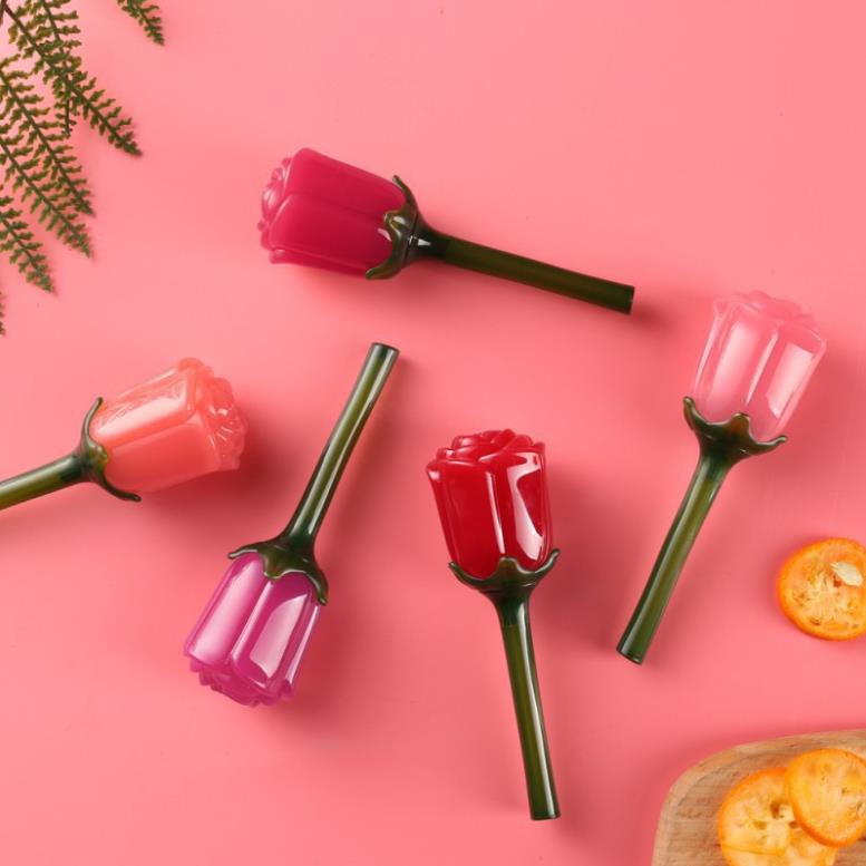 Son môi HANDAIYAN hình hoa hồng xinh xắn ྇ | Shopee Việt Nam