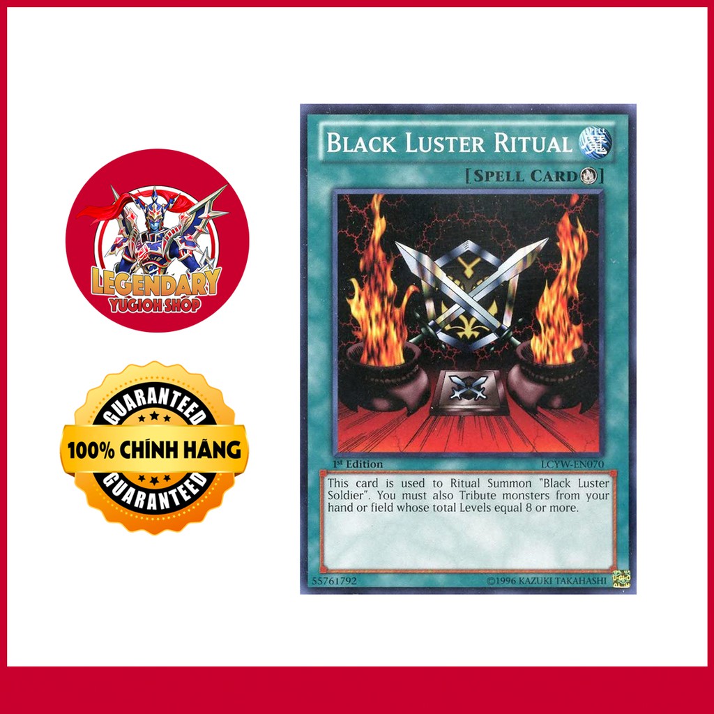 [Thẻ Bài Yugioh Chính Hãng] Black Luster Ritual | Shopee Việt Nam