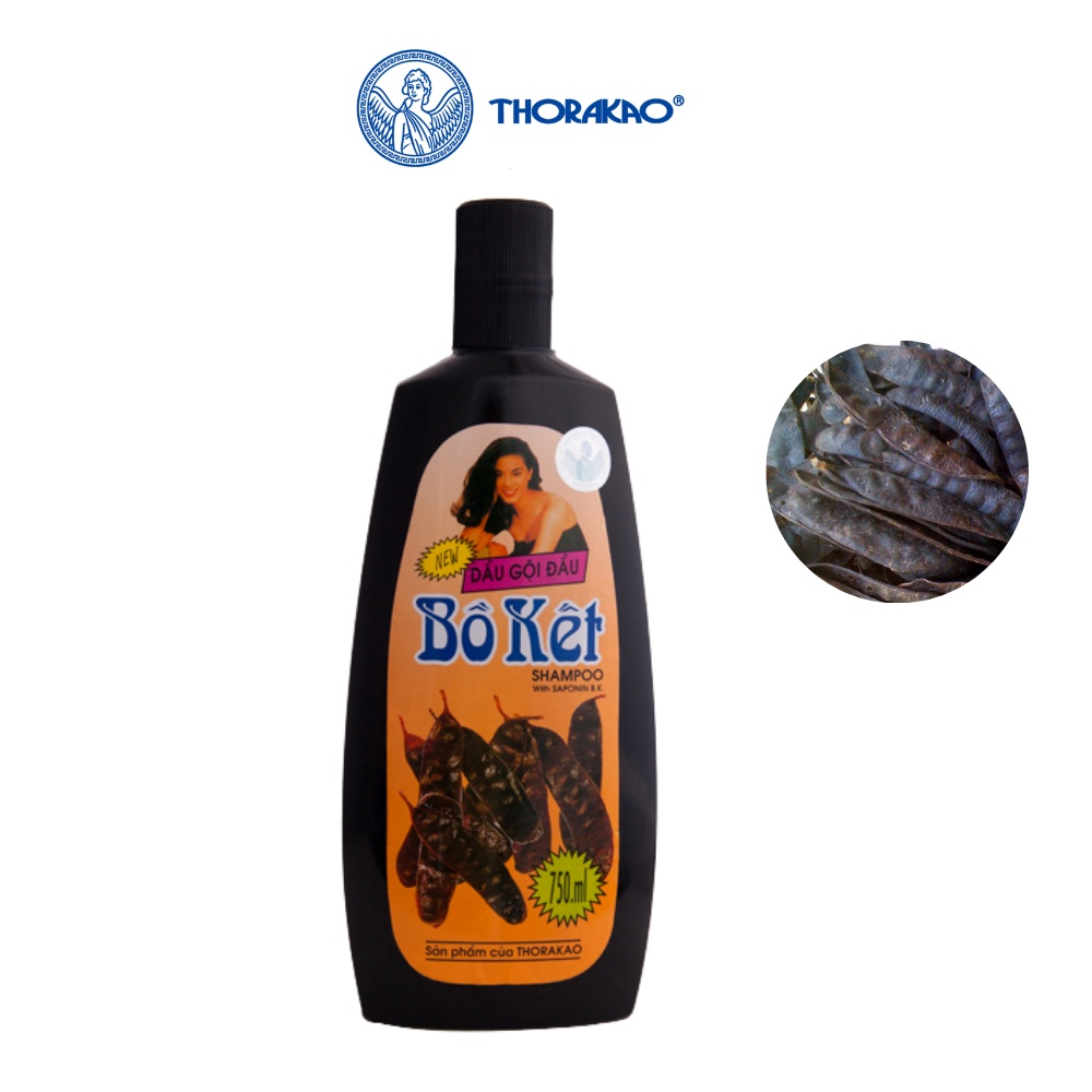 Dầu gội bồ kết Thorakao 750ml giúp tóc đen mượt dễ chải | Shopee Việt Nam