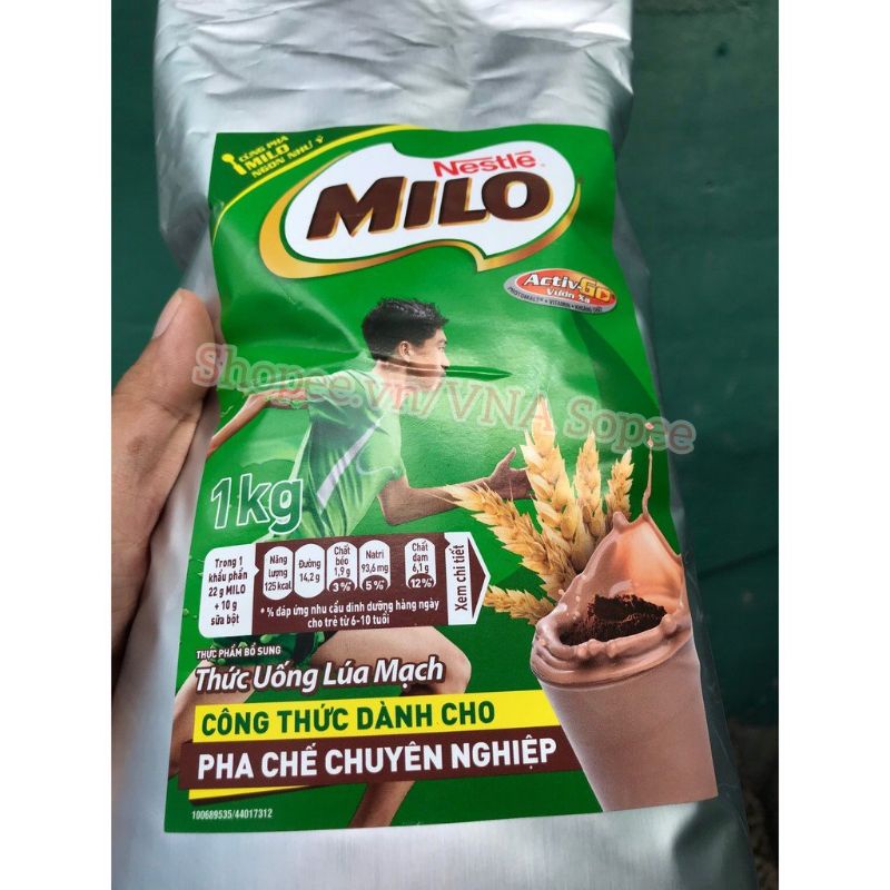 Milo bột nguyên chất 1kg | Shopee Việt Nam
