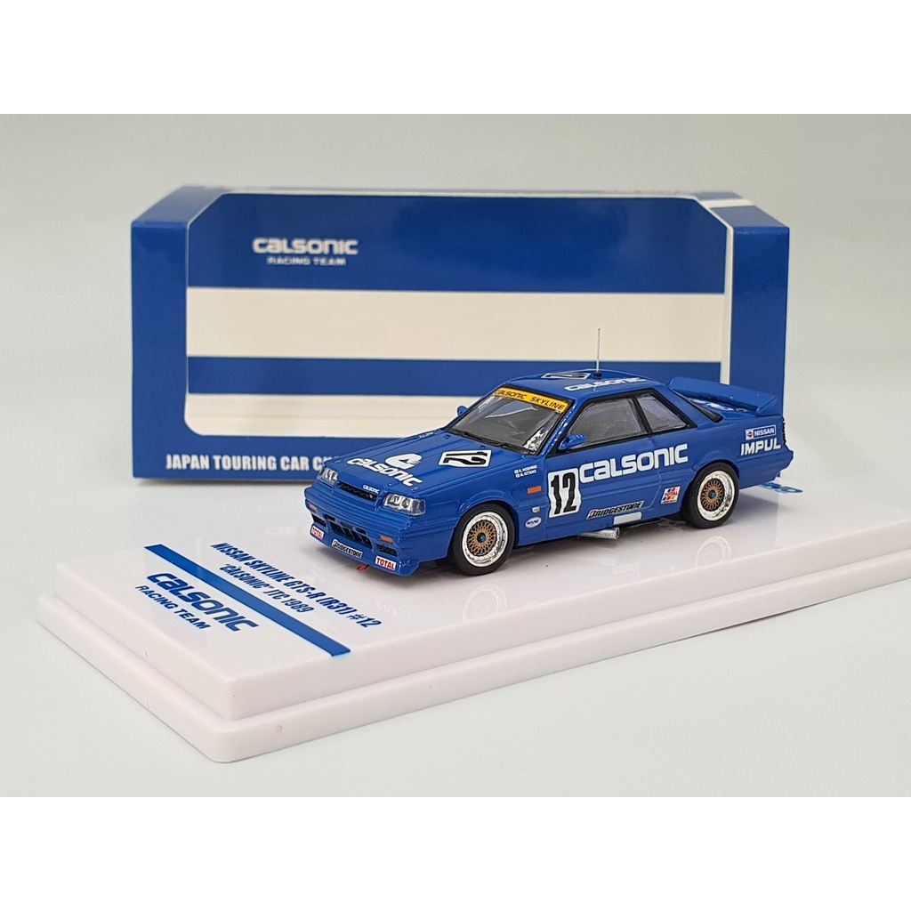 Xe Mô Hình Nissan Skyline GTS-R (R31) #12 "CALSONIC" JTC 1989 1:64 INNO ...