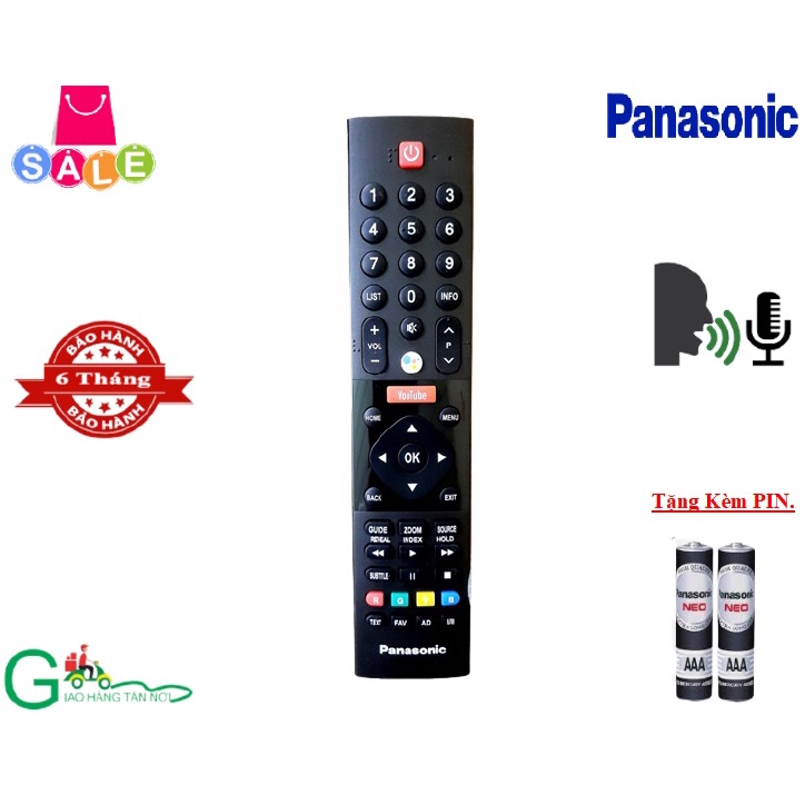 Remote,Điều khiển từ xa tivi Panasonic giọng nói- Hàng mới chính hãng ...