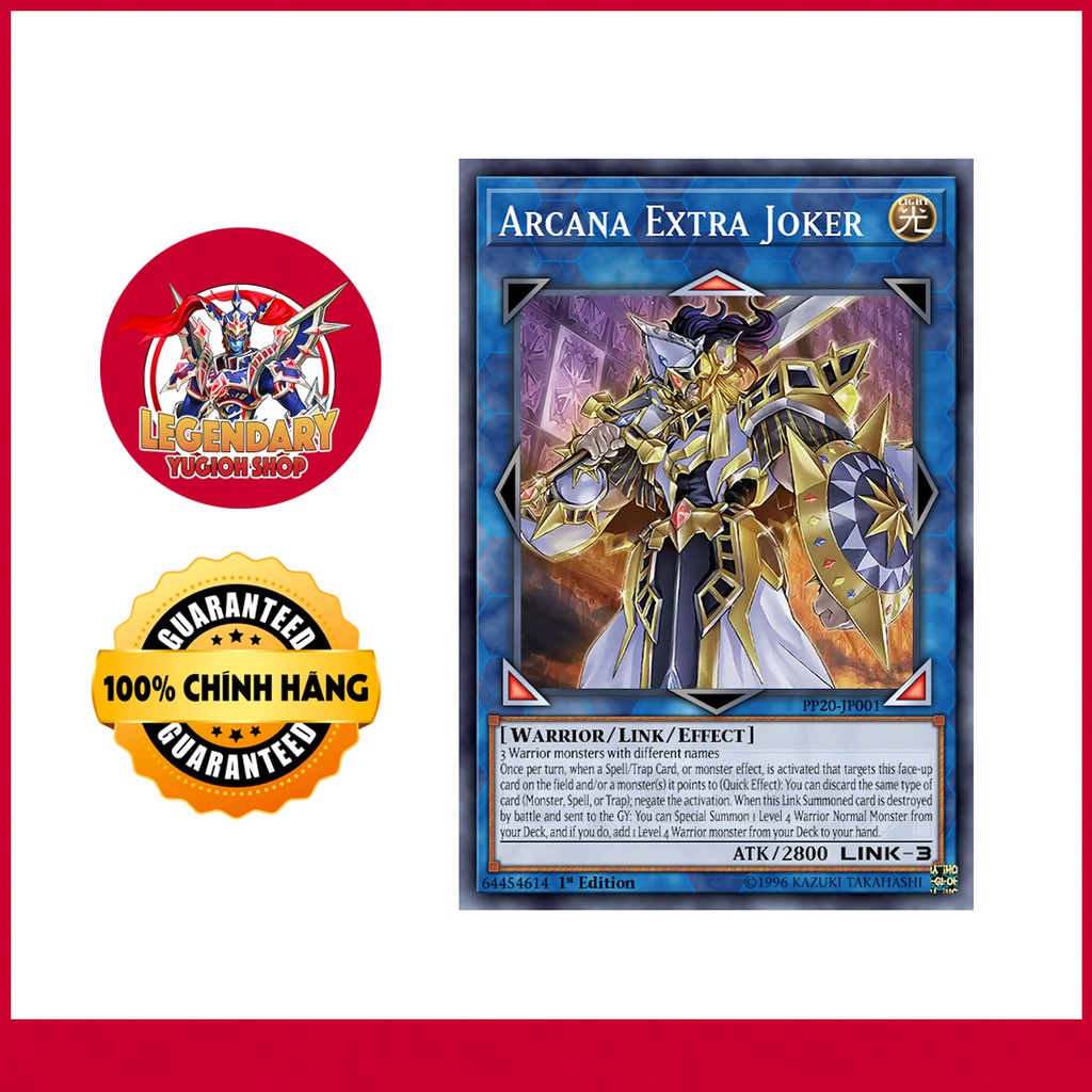[EN][Thẻ Bài Yugioh Chính Hãng] Arcana Extra Joker | Shopee Việt Nam