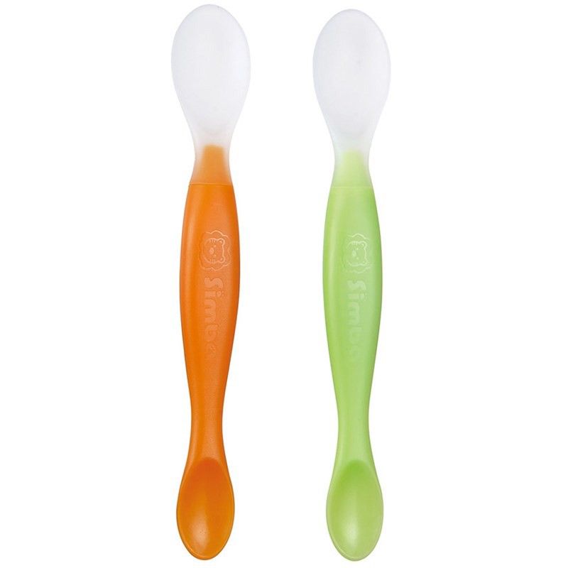 Bộ 2 thìa Silicon Simba (Spool for baby) | Shopee Việt Nam