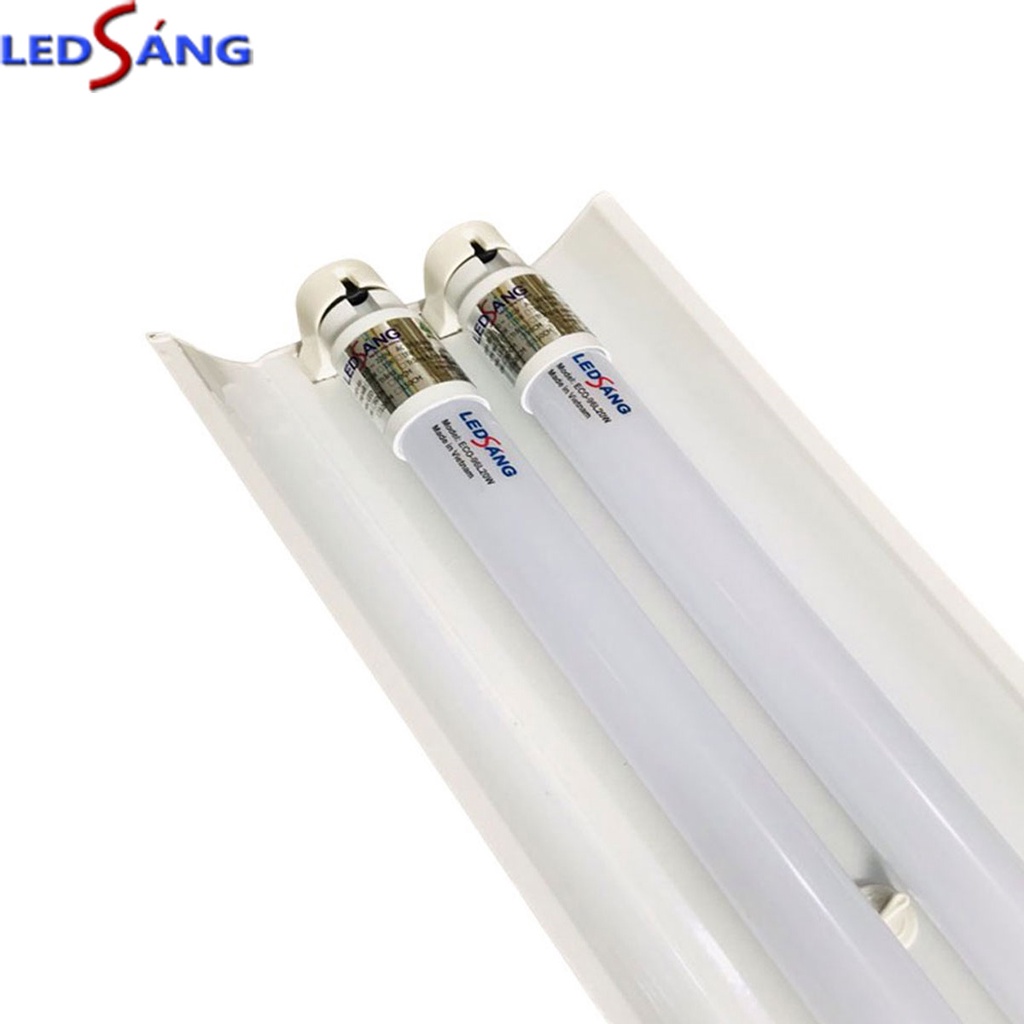 Máng Đèn Led T8 1.2M Chóa Đôi Ledsang LS-C2-120 | Shopee Việt Nam