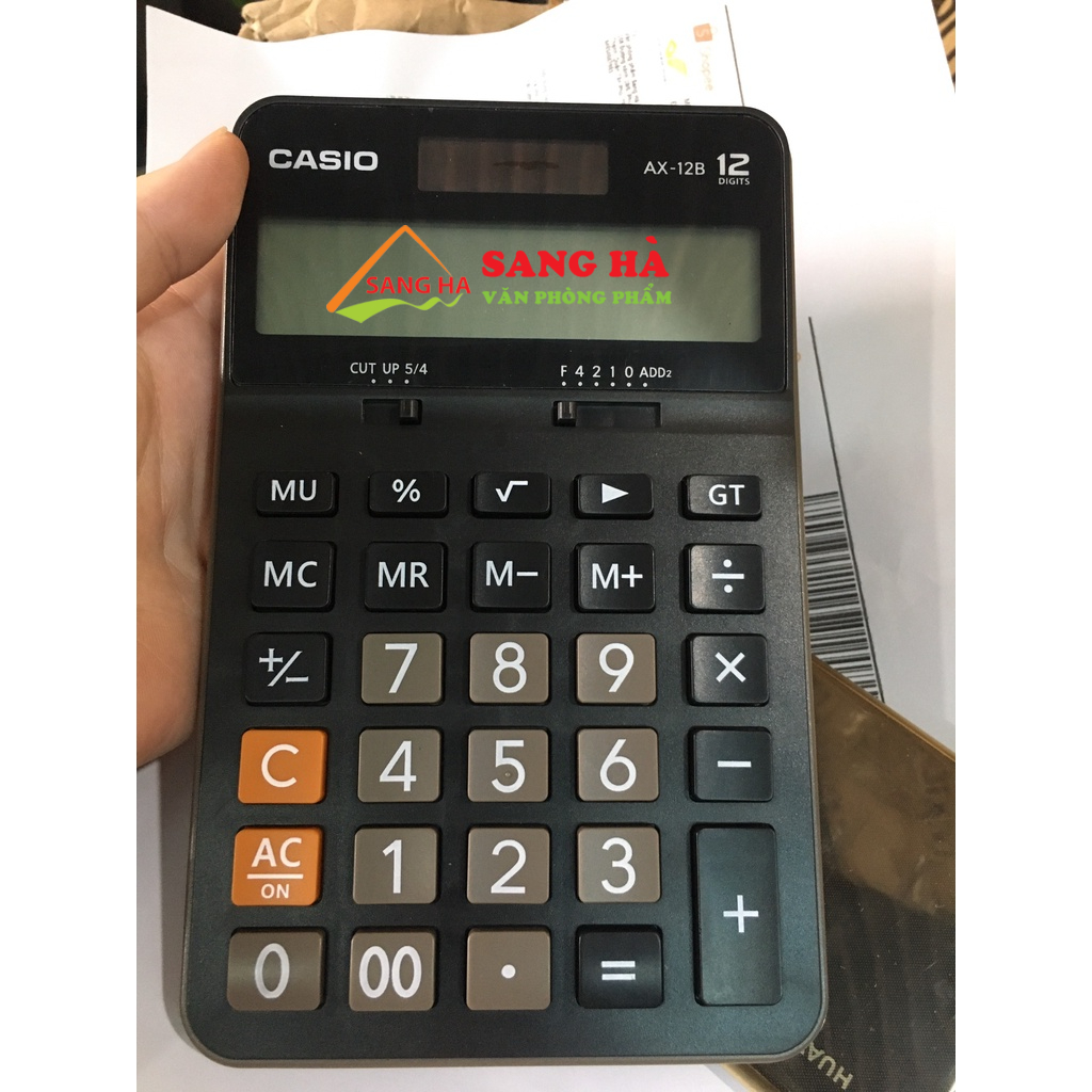 Máy tính Casio AX-12b - hàng thường Chất lượng tốt | Shopee Việt Nam
