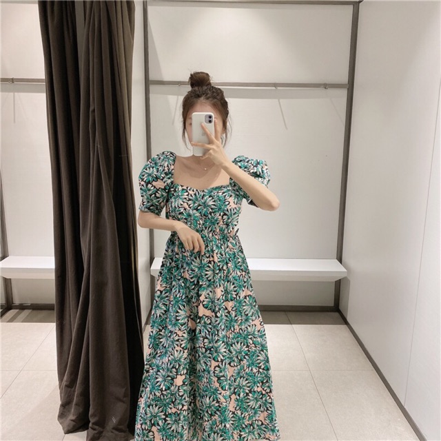 Đầm hoa đi biển INDEFEIR STUDIOS | Shopee Việt Nam