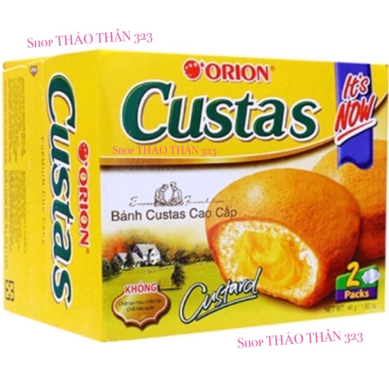 Bánh Custas Tiramisu Orion Mới Nhân Kem Các Loại Đủ Vị | Shopee Việt Nam