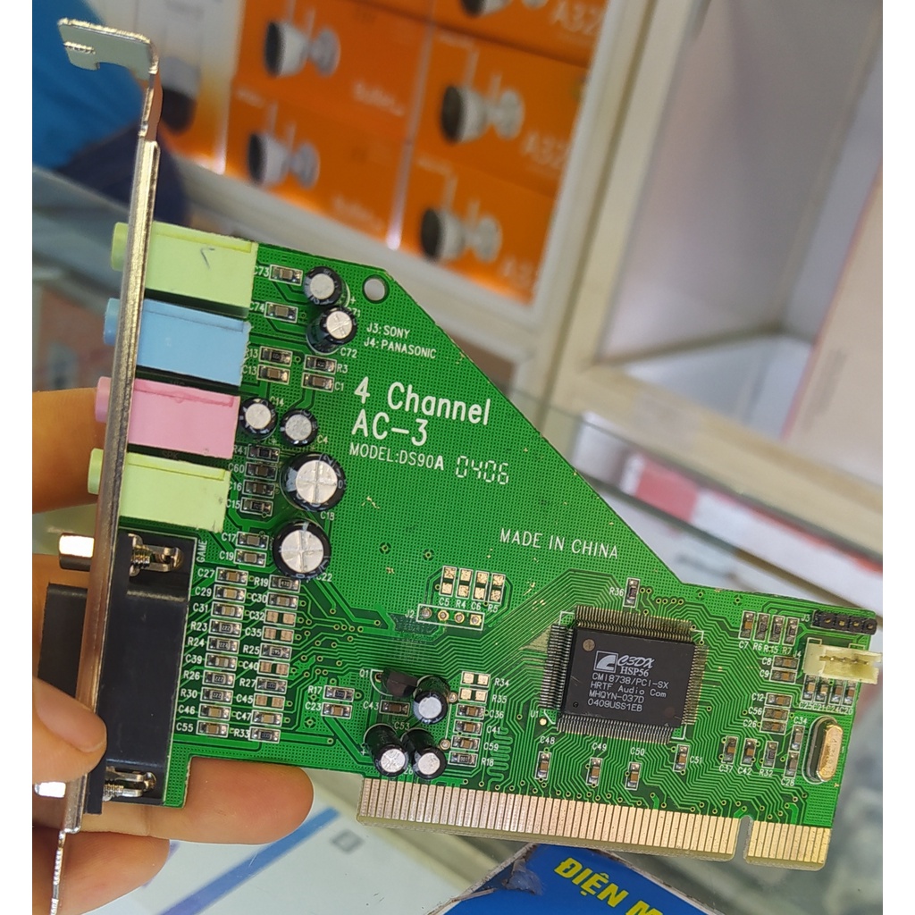 Kho buôn Card âm thanh PCI SOUND CARD 3D Multimedia Enjoymusic | Shopee ...