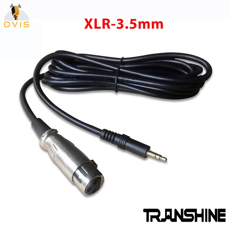 Cáp Micro Transhine XLR-3.5mm (2.5m) | Shopee Việt Nam
