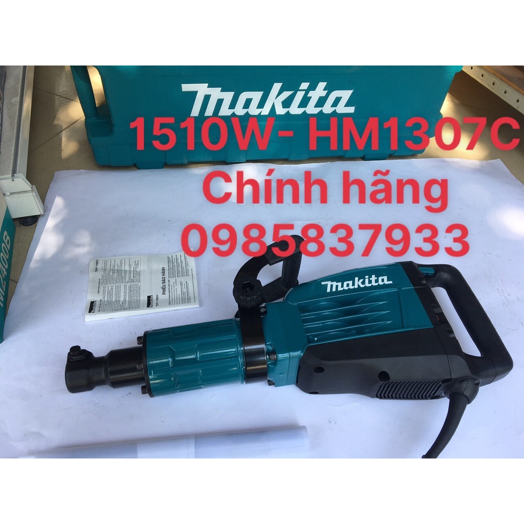 Máy đục chính hãng 1510W Makita HM1307C cực khỏe dùng đục bê tông hiệu ...