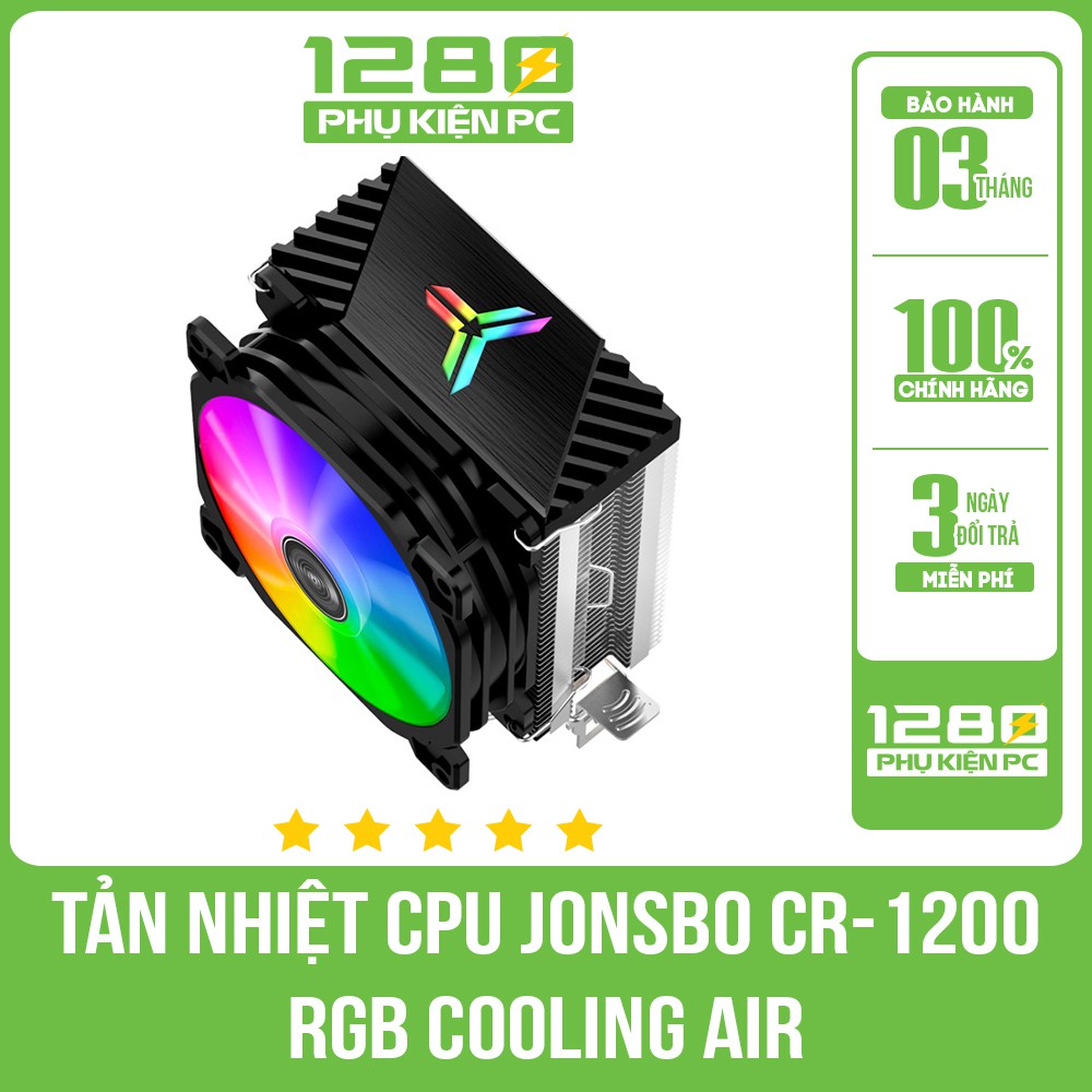 Tản Nhiệt CPU Jonsbo CR-1200 RGB Cooling Air | Shopee Việt Nam