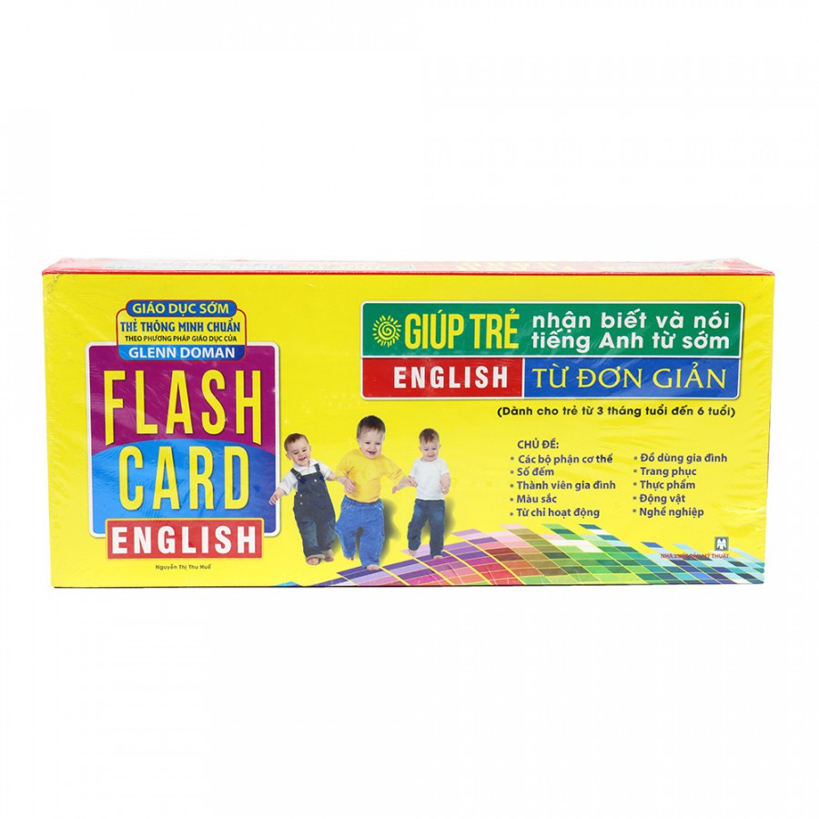 Sách - Flashcard English - từ đơn giản (hộp thẻ) | Shopee Việt Nam