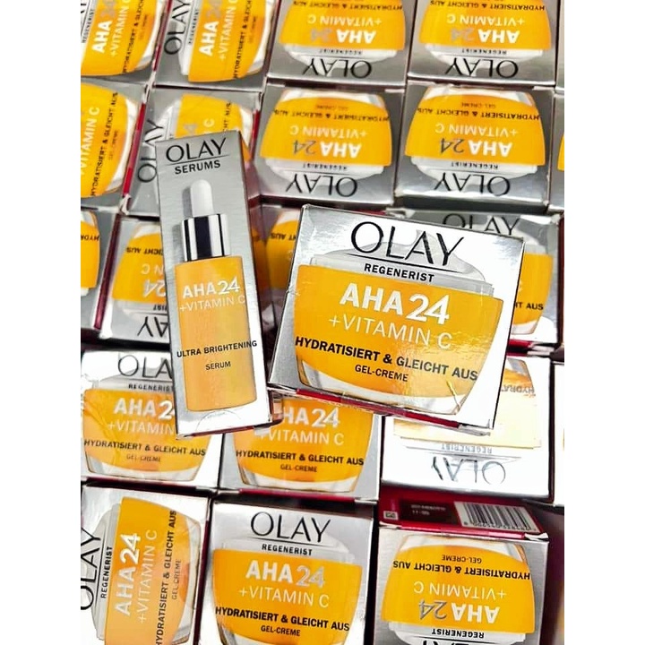 KEM DƯỠNG, SERUM OLAY AHA 24 + VITAMIN C ĐỨC | Shopee Việt Nam