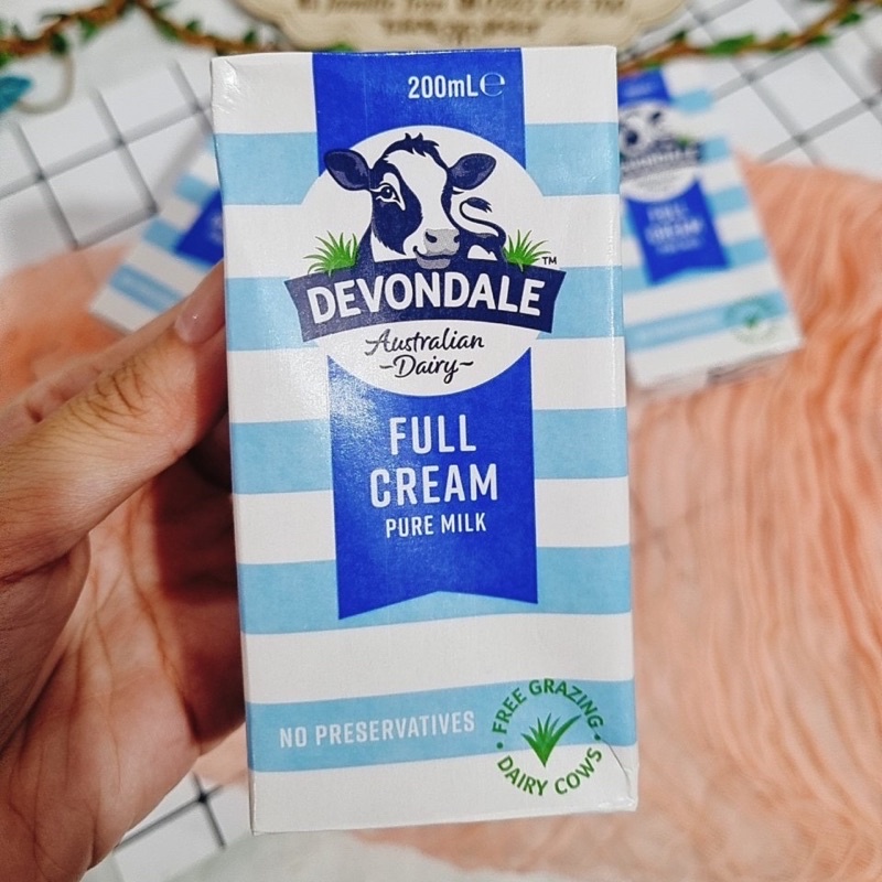 Lốc 6 hộp sữa tươi nguyên kem Devondale | Shopee Việt Nam