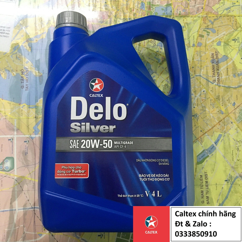[ CHÍNH HÃNG ] Nhớt động cơ Diesel Delo Silver Multigrade SAE 20w50 ...
