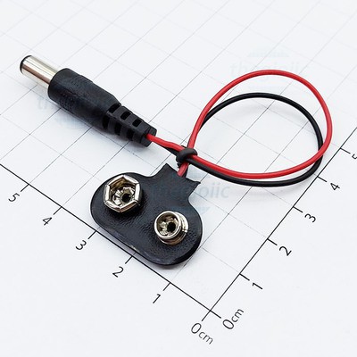 Đầu kết nối pin 9V ra jack DC 5.5*2.1 - HT091 | Shopee Việt Nam