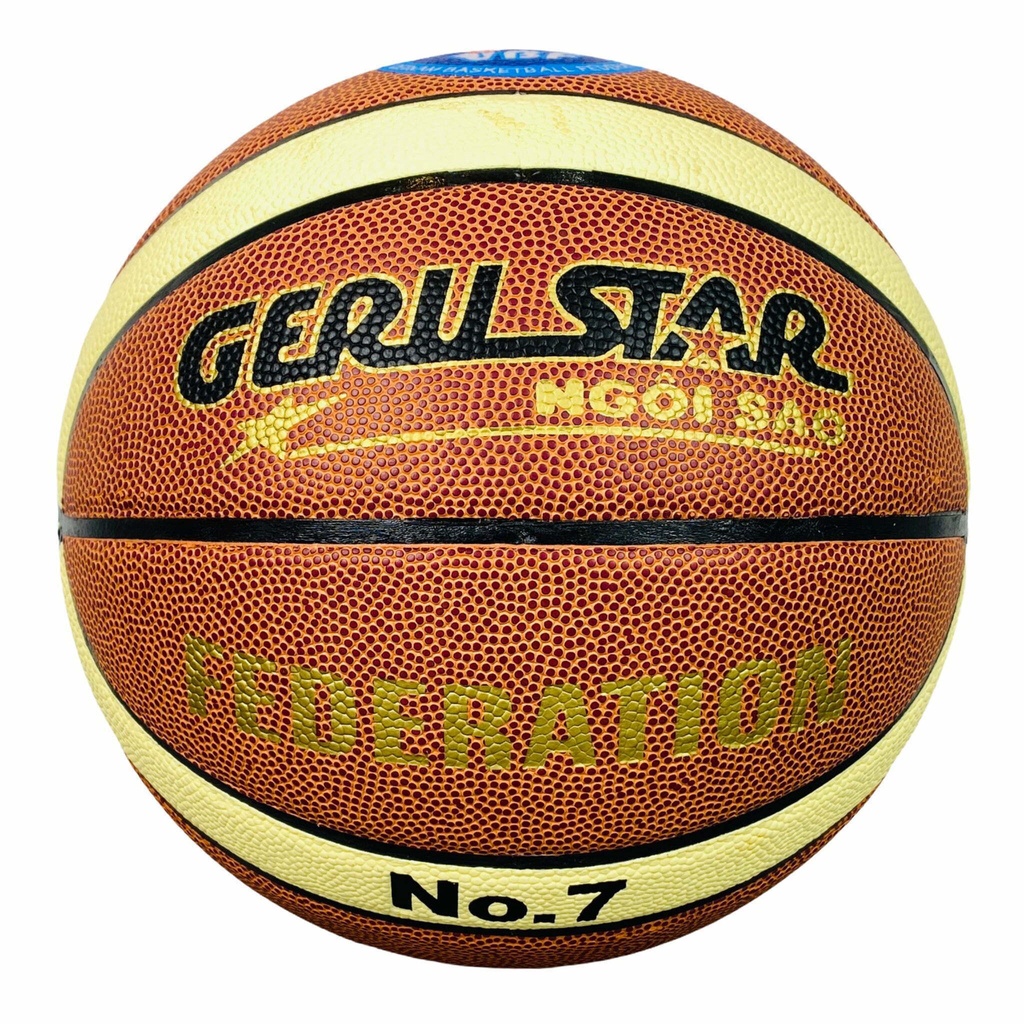 [Chính Hãng] Banh bóng rổ da Geru Star Federation số 7 số 6 TẶNG Kim ...