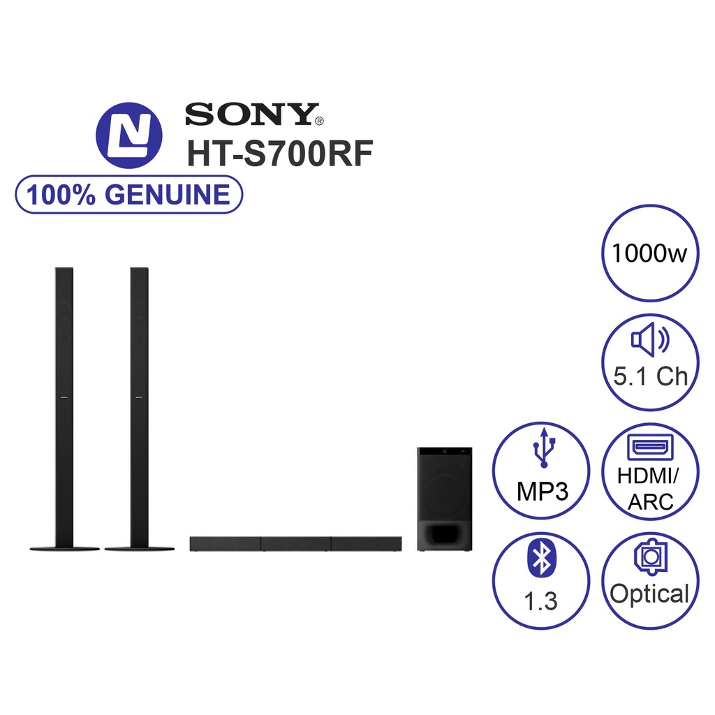 New Ful Box - Hệ thống loa thanh Sony HT-S700RF 5.1 kênh | Shopee Việt Nam