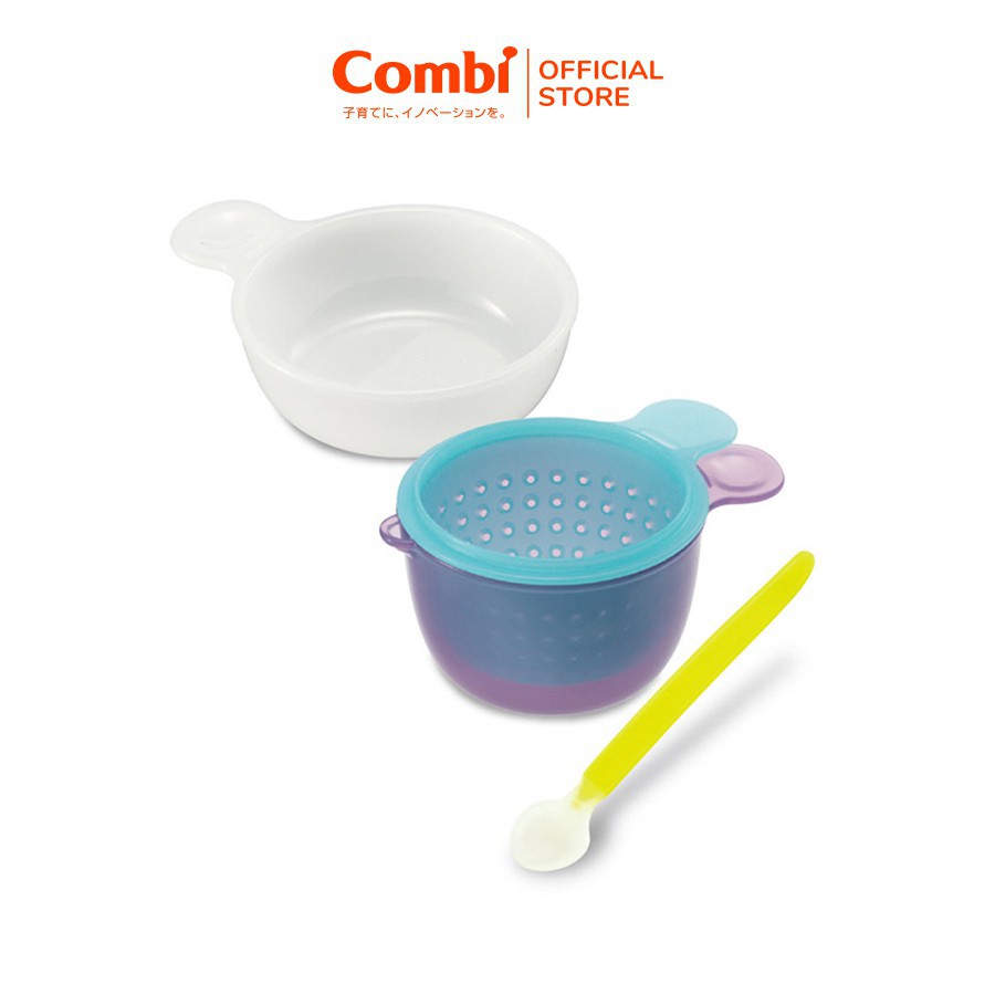 Bộ chế biến kèm bát lọc Combi Japan | Shopee Việt Nam
