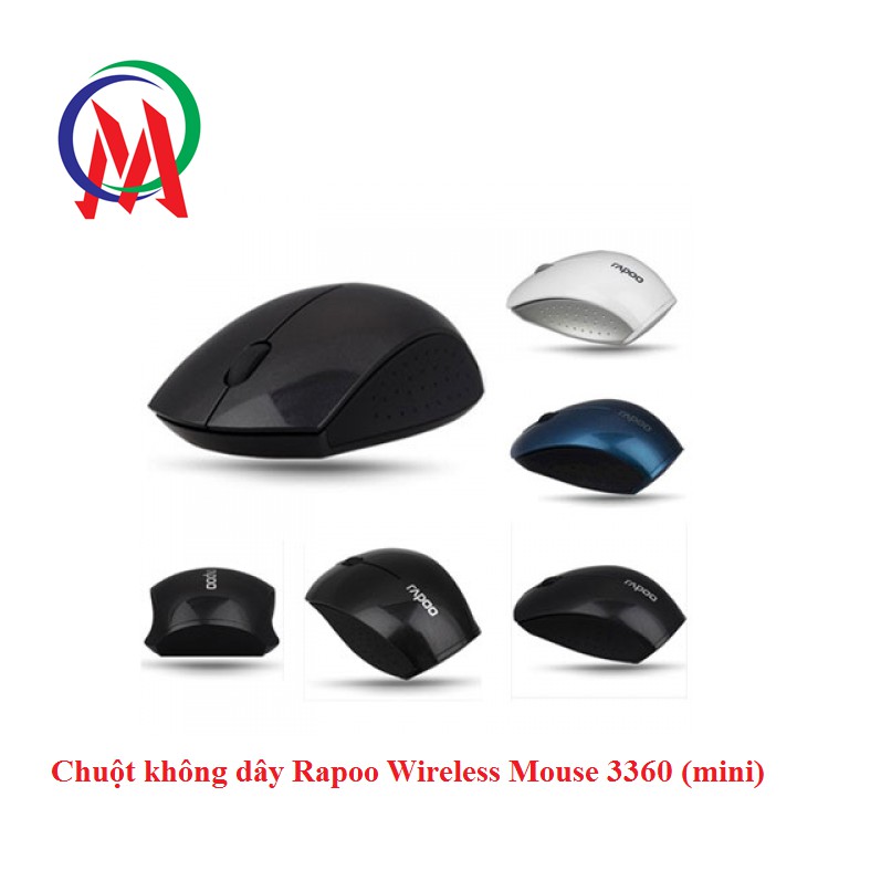 Chuột không dây Rapoo Wireless Mouse 3360 (mini) | Shopee Việt Nam