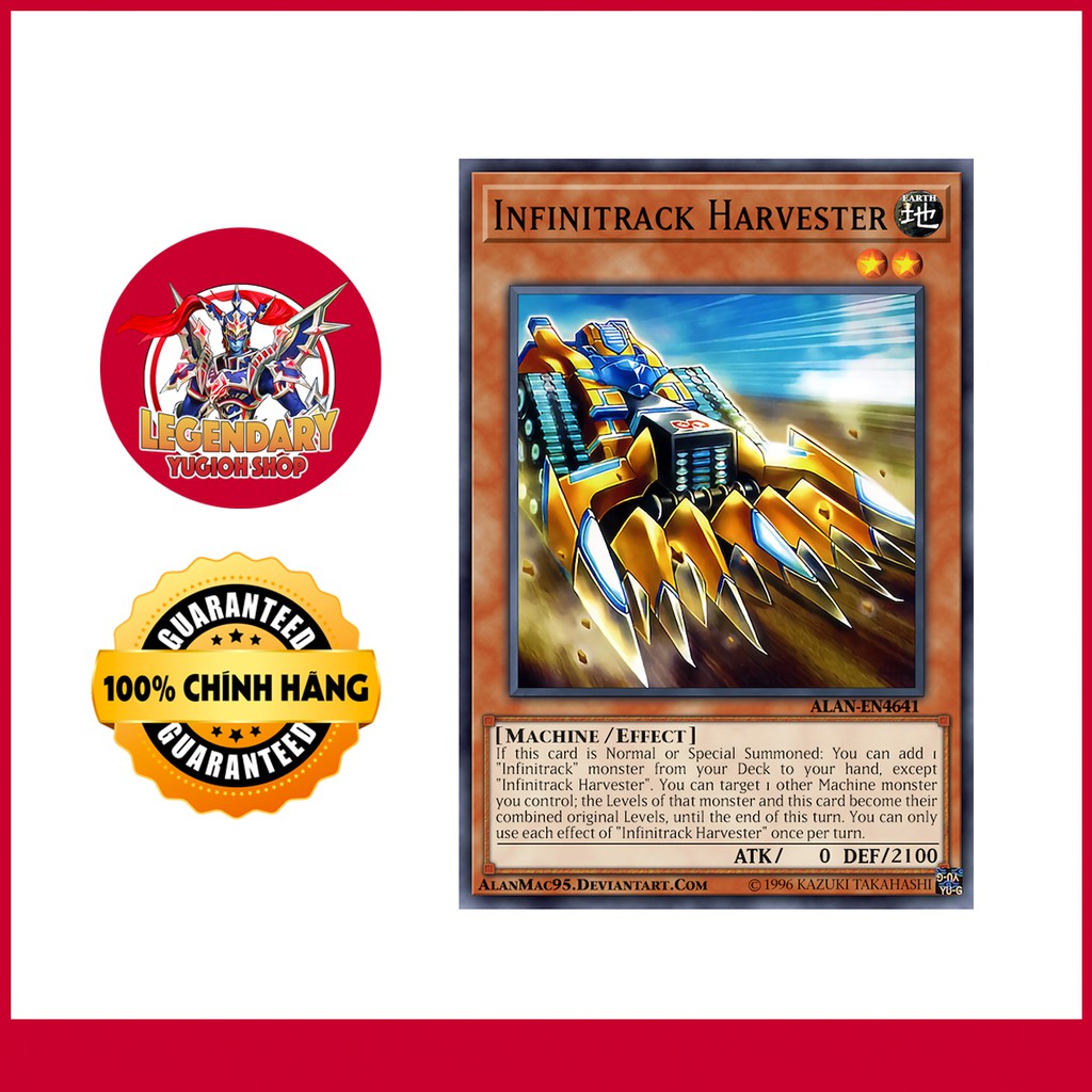[Thẻ Bài Yugioh Chính Hãng] Infinitrack Harvester | Shopee Việt Nam