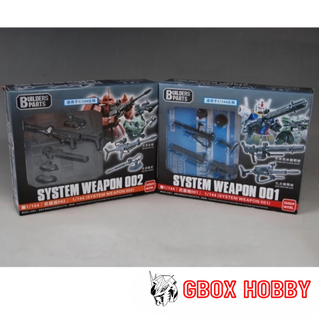 Gundam HG/RG System Weapon 001 002 Mô hình nhựa lắp ráp 1/144 | Shopee ...
