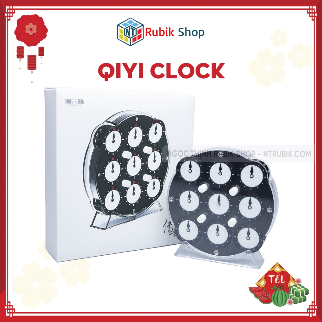 [Siêu phẩm] Rubik QiYi Clock 208 viên nam châm 2020 (Có Nam Châm) | Shopee Việt Nam